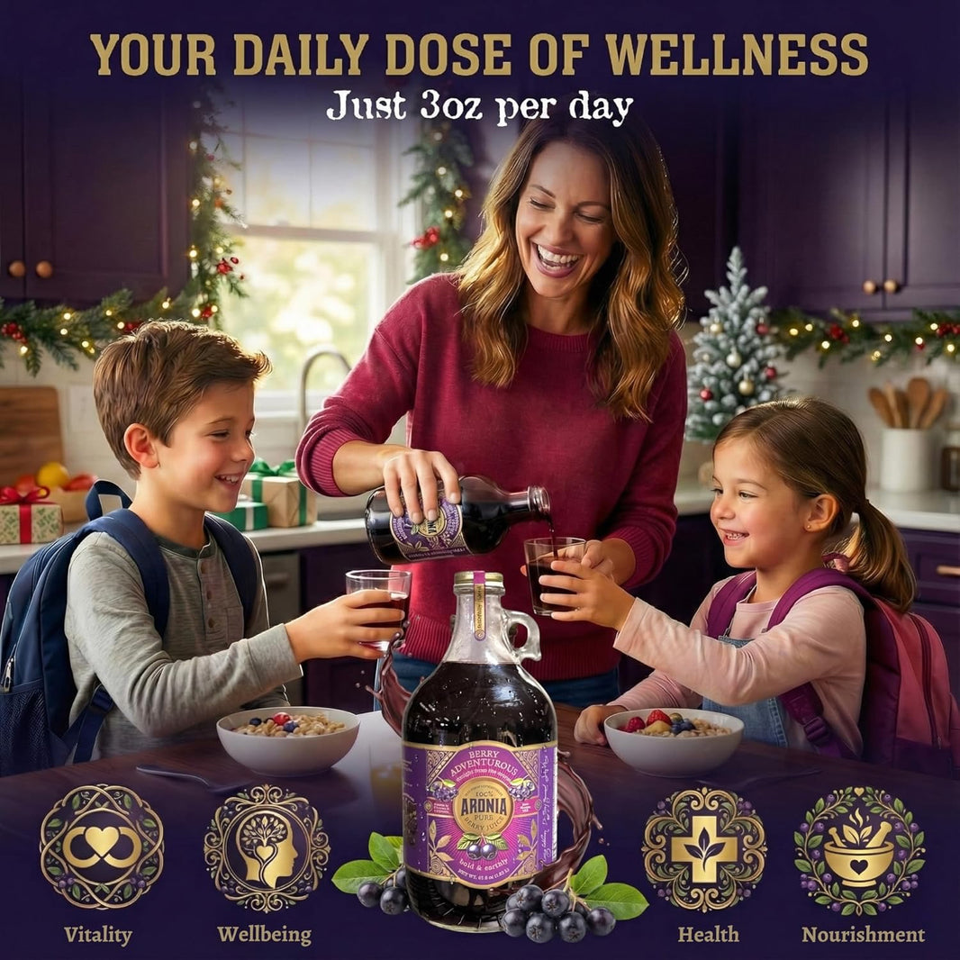 Viroqua Aronia | Aronia Berry Juice | Flavor + Wellness + Ritual